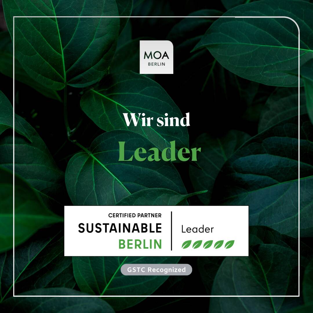 Award - Sustainable Berlin | Hotel MOA Berlin